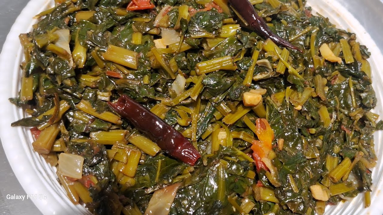 कर्मी का साग | karmi ka saag easy recipe | Water Spinach recipe | # ...