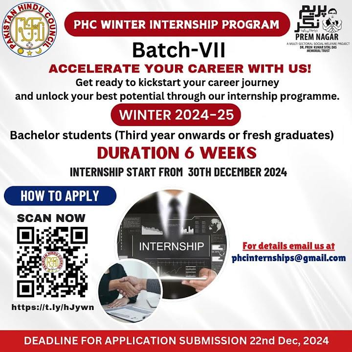 𝗣𝗛𝗖 𝗪𝗜𝗡𝗧𝗘𝗥 𝗜𝗡𝗧𝗘𝗥𝗡𝗦𝗛𝗜𝗣 𝗣𝗥𝗢𝗚𝗥𝗔𝗠 𝗕𝗔𝗧𝗖𝗛-𝗩𝗜𝗜 (𝟮𝟬𝟮𝟰-𝟮𝟬𝟮𝟱) - YouTube