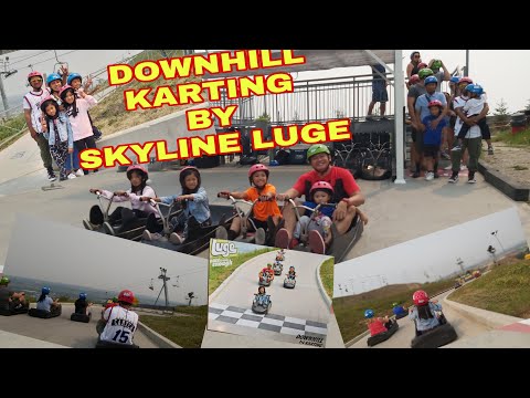 DOWNHILL KARTING BY SKYLINE LUGE CALGARY, ALBERTA , CANADA