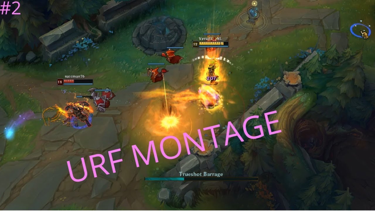 BEST URF Montage 2018 #2 (League of Legends) - YouTube