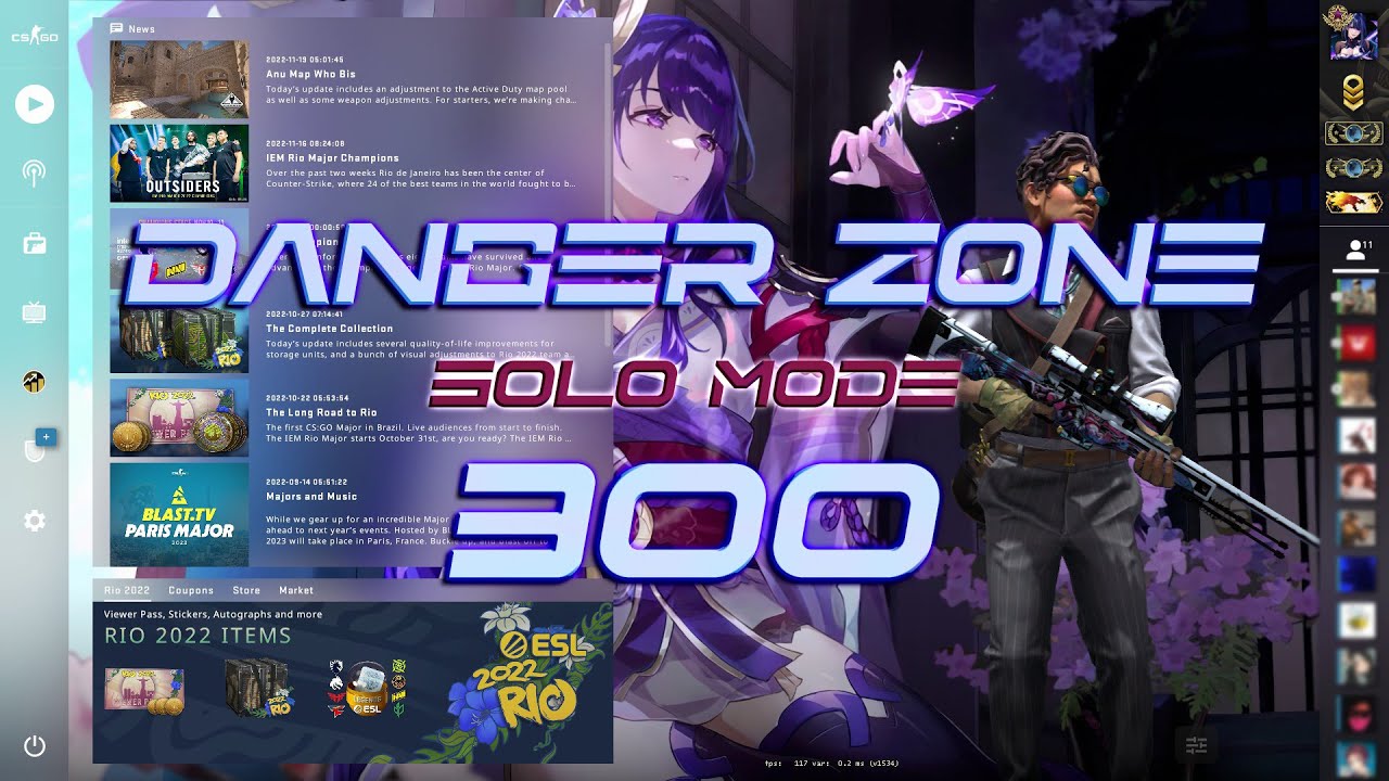 CSGO Danger Zone - solo №300 - YouTube