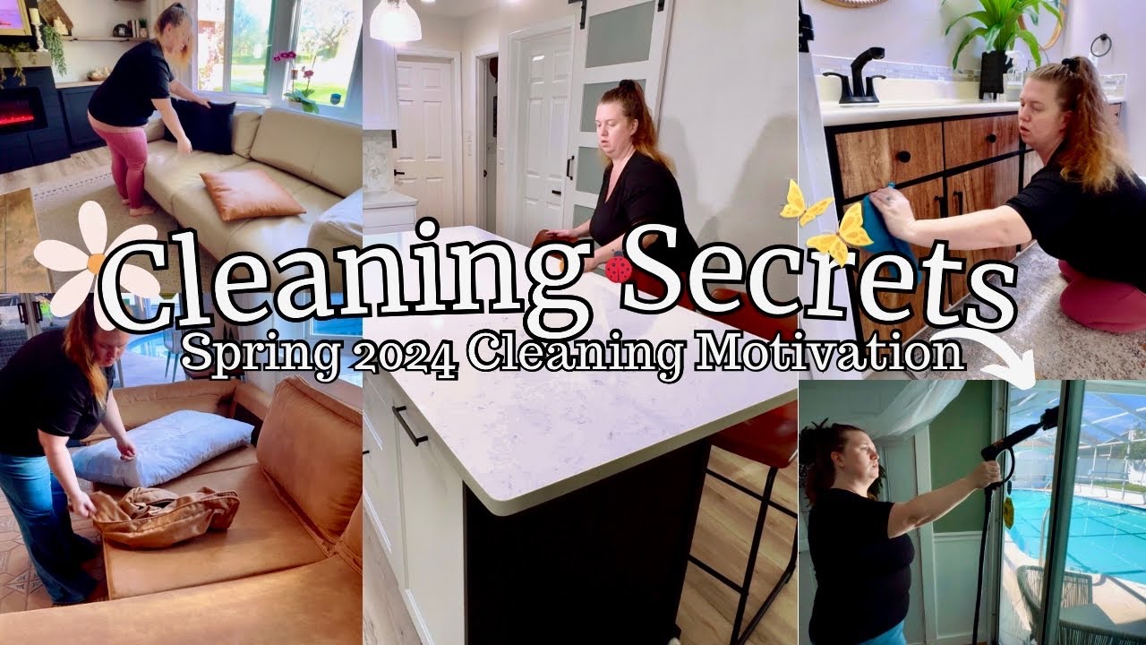 Sparkling Spaces: Full House Cleaning Revival for Spring 2024! - YouTube