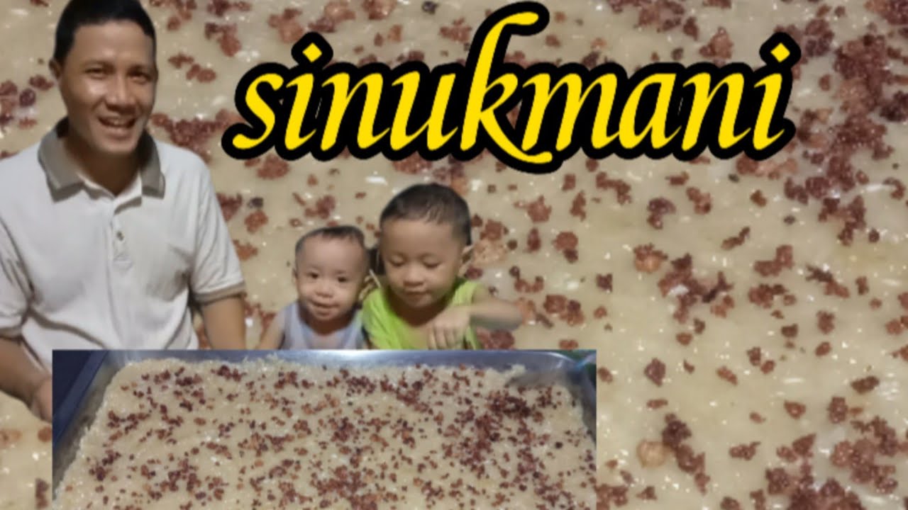 HOW TO COOK SINUKMANI/BIKO | SA MADALING PARAAN - YouTube