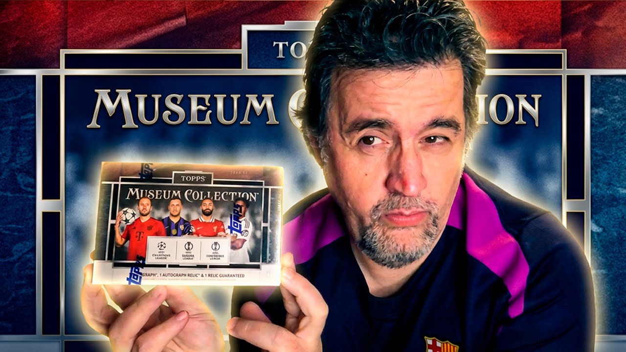 TOPPS MUSEUM COLLECTION UCC 2024/25 HOBBY BOX | FIRMA CON PARCHE ...