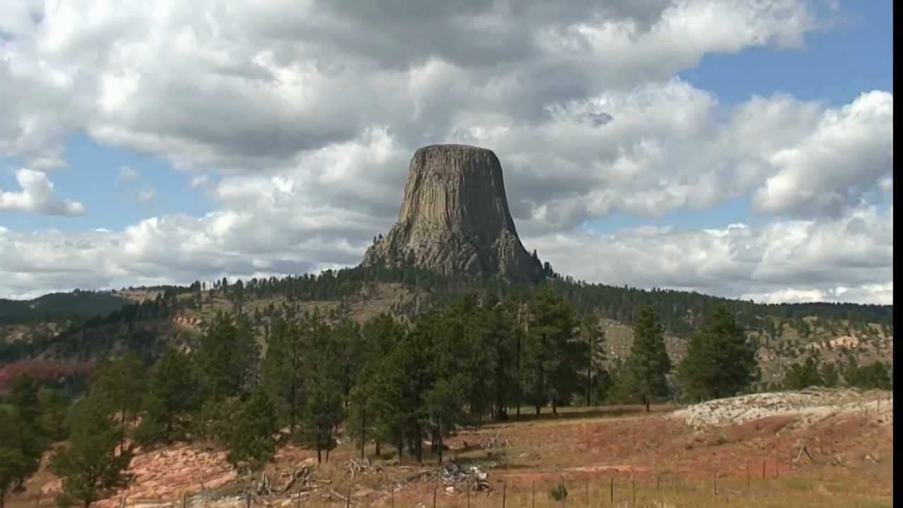 A visit to Devils Tower in Wyoming USA - YouTube