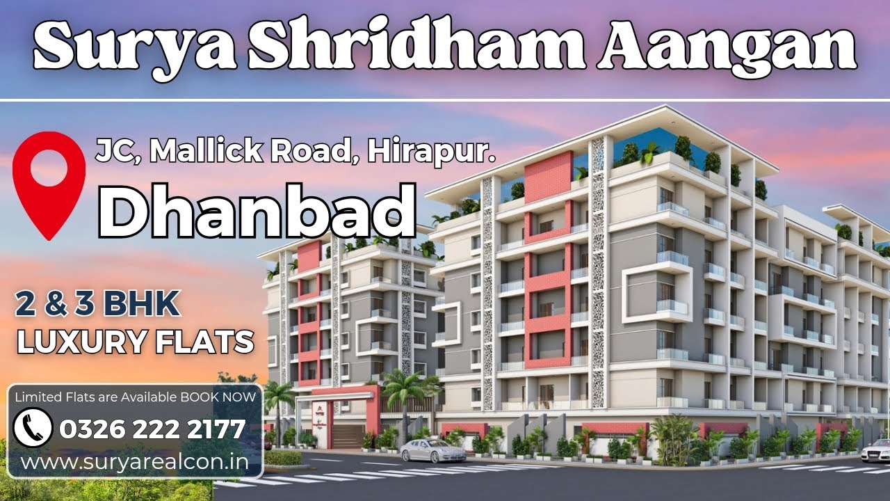 Best Township Project in Dhanbad | Get Your 2BHK, 3BHK, 4BHK Flats ...
