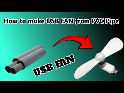 How to Make USB Mini Fan USB Fan DIY Mini Fan Form Homemade - YouTube