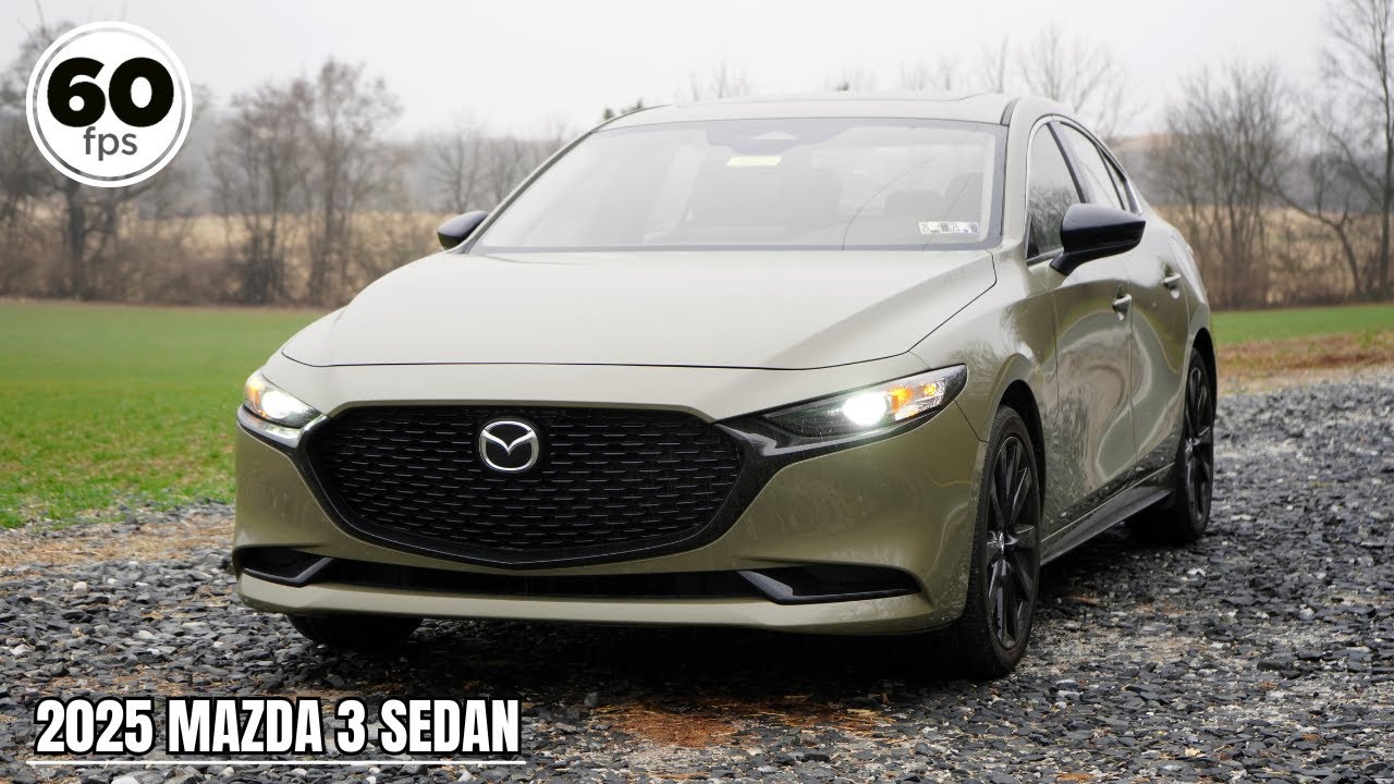 2025 Mazda 3 Sedan Review | The BEST Compact Car? - YouTube