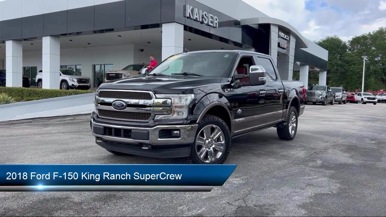 2018 Ford F-150 King Ranch SuperCrew Deland Orange City Deltona Daytona ...