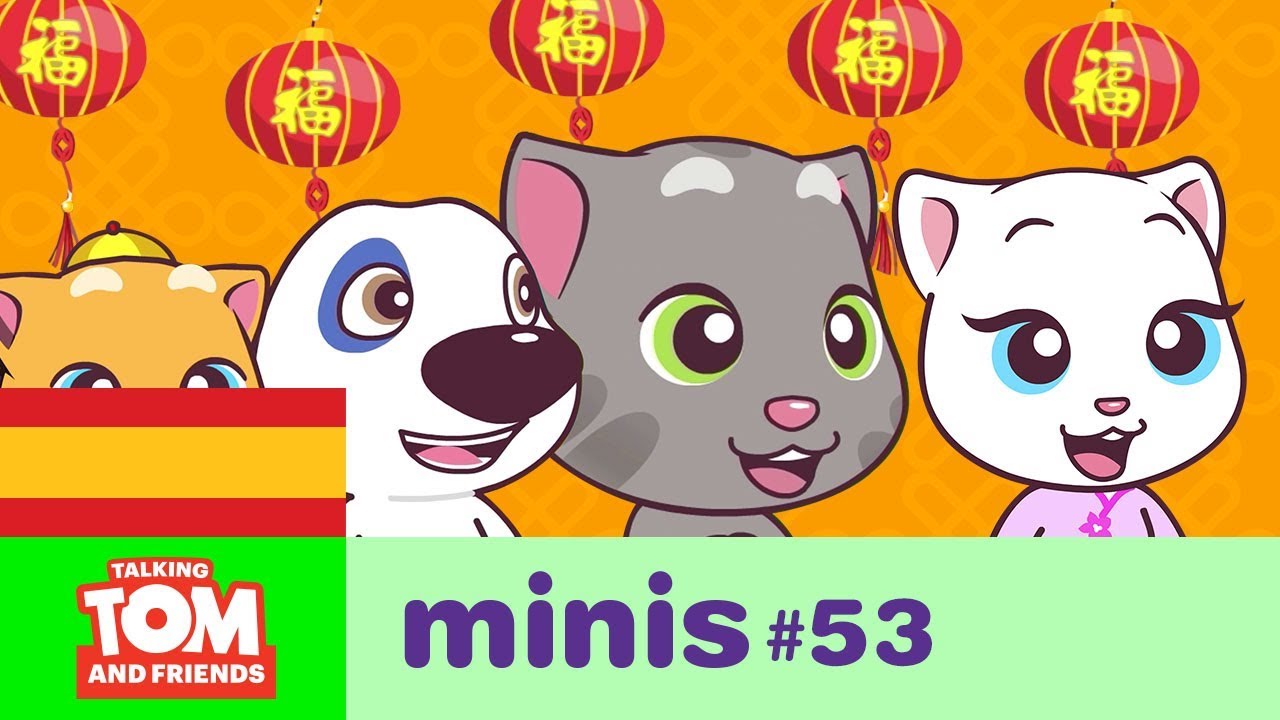 AÑO NUEVO LUNAR - Minis de Talking Tom & Friends (Ep.53) - YouTube