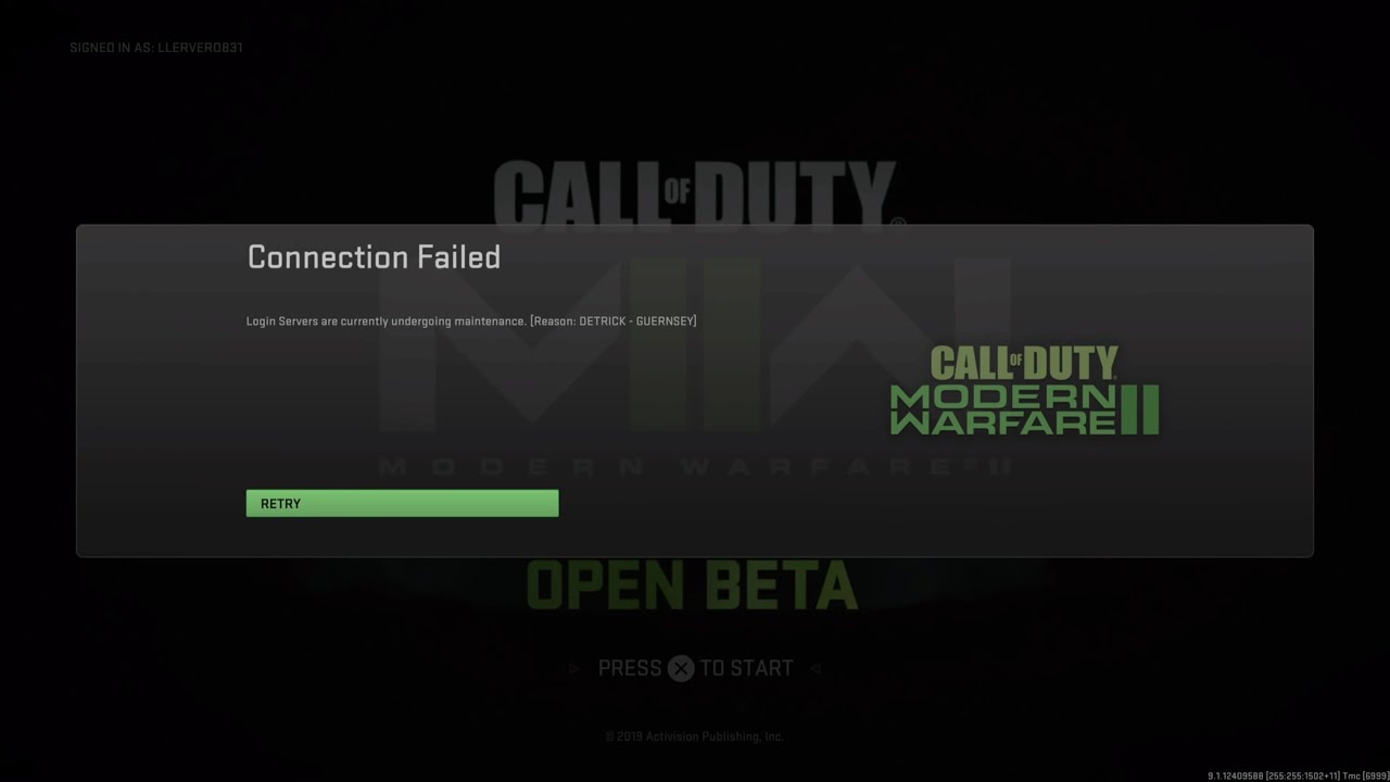 MW2 Beta Under Maintenance *What To Do* - YouTube