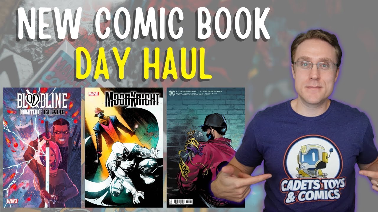 New Comic Book Day Pulls! February 1st, 2023 - YouTube