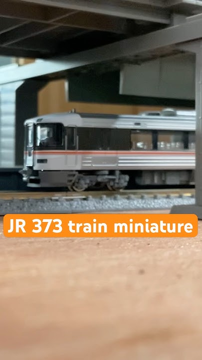 Jr 373 miniatur train rolling #train #miniaturkeretaapi #tomix #nゲージ #automobile #modeltrains # ...