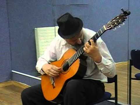 David Orbach joue plays toca Flamenco in Jerusalem, Nicolas Alfonso ...
