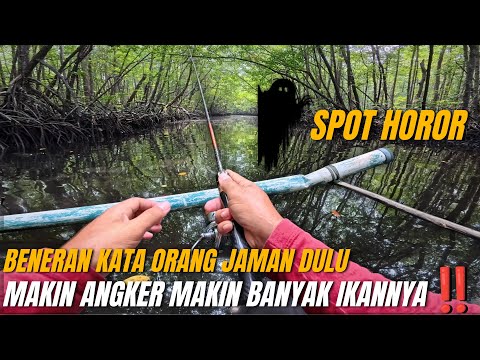 TERLALU NEKAT‼️ Ternyata BENAR… Makin Angker Makin Banyak Ikannya⁉️😱 Camping Fishing Di Pulau Angker
