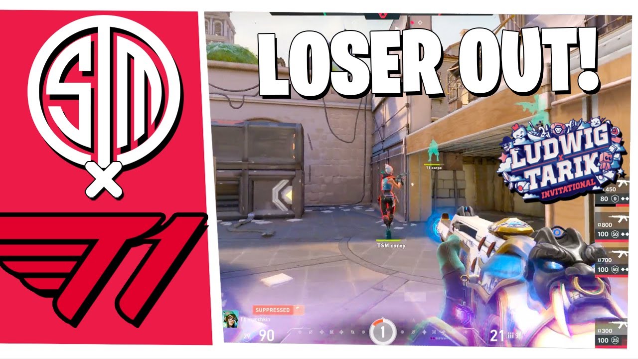 TSM vs T1 - HIGHLIGHTS | Ludwig x Tarik Invitational - YouTube