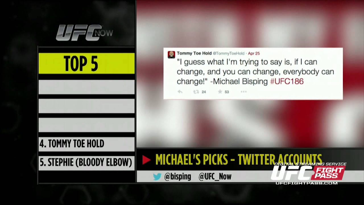 UFC Now Ep. 217: Top 5 Twitter Accounts - YouTube