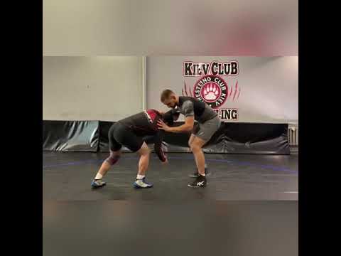 Freestyle Wrestling _ Sweep single leg attack starting with inside Tie ...