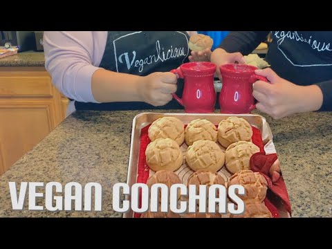 Vegan Conchas and Atole de Vanilla - YouTube