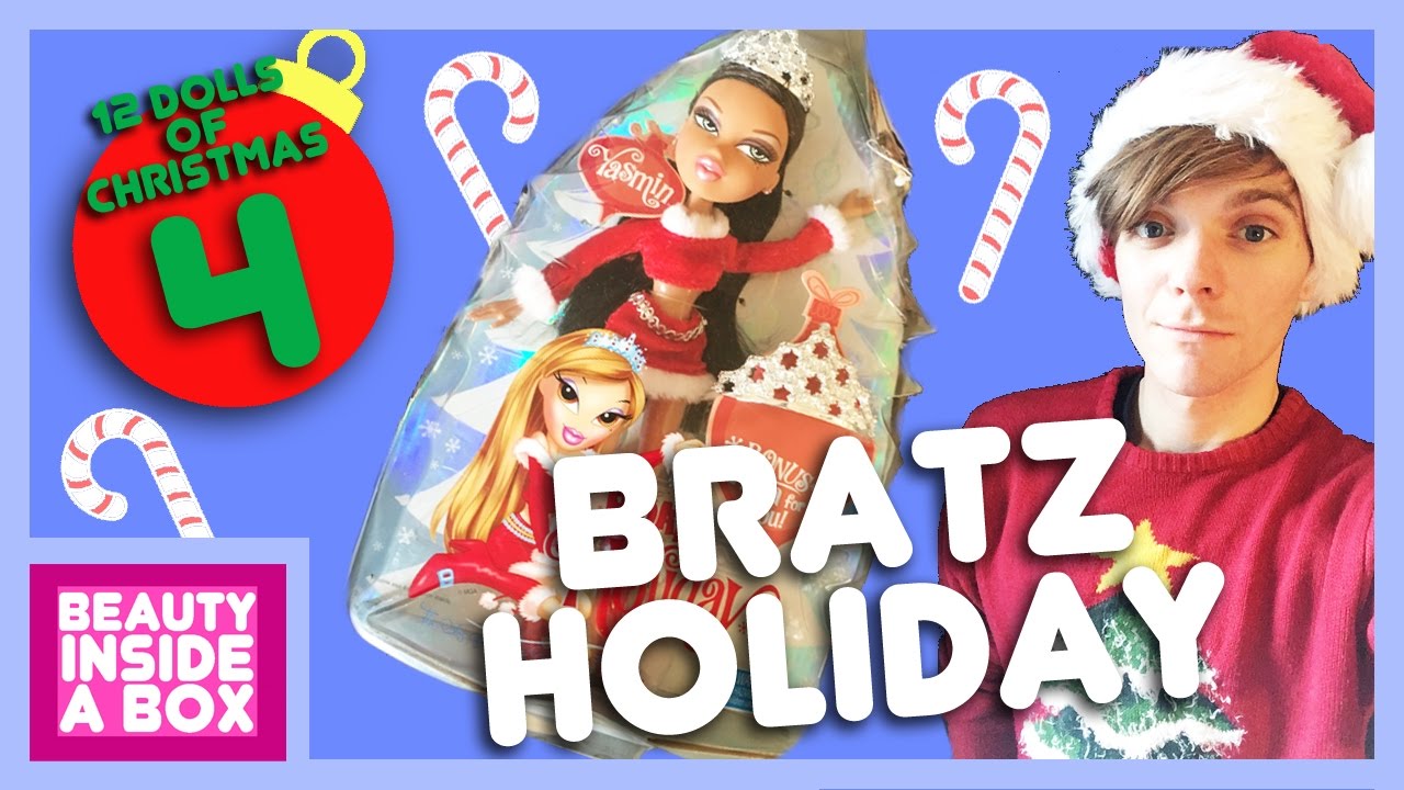 Bratz Holiday - 12 Dolls Of Christmas - Beauty Inside A Box - YouTube