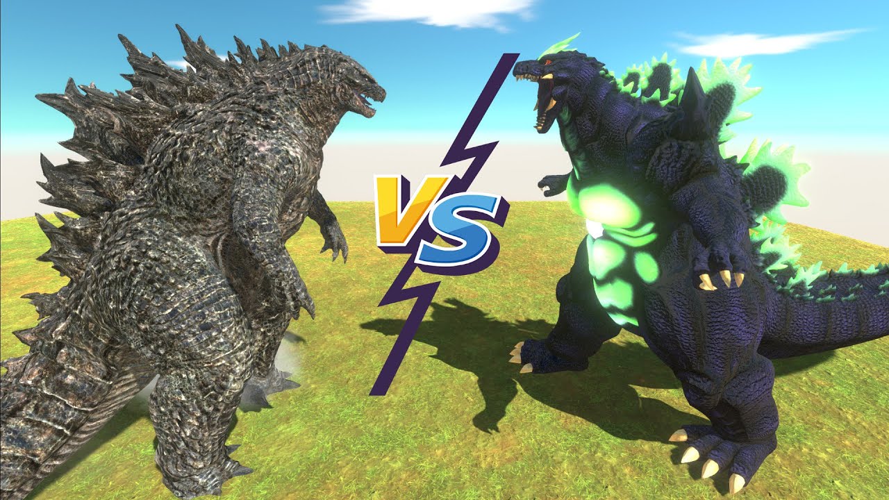 GODZILLA 2021 VS SUPER GODZILLA - Animal Revolt Battle Simulator - YouTube