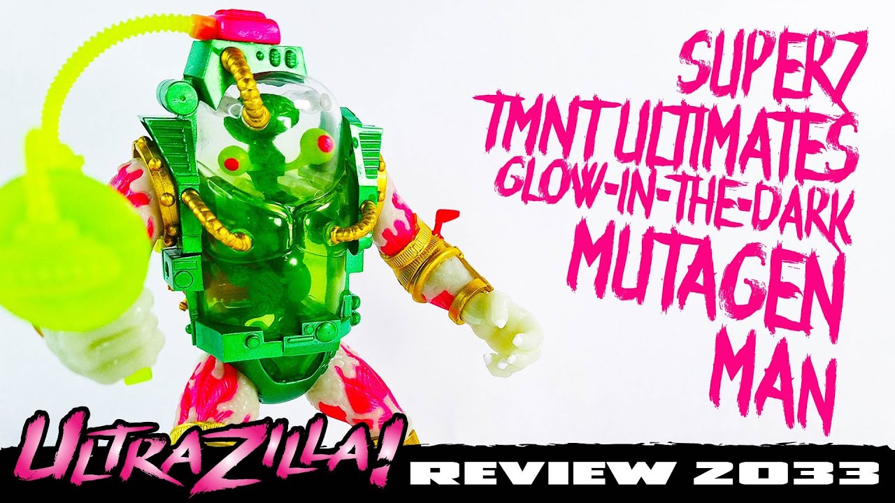 SUPER7 ULTIMATES TMNT GLOW-IN-THE-DARK MUTAGEN MAN | Review 2033 - YouTube