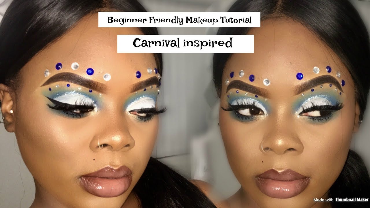 Jamiiiiiiiie | AFFORDABLE FULL GLAM CARNIVAL INSPIRED MAKEUP - YouTube