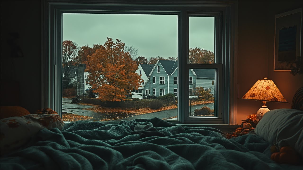 A Cozy Rainy October Evening From A Small Town In Salem🍂 Fall Halloween ...