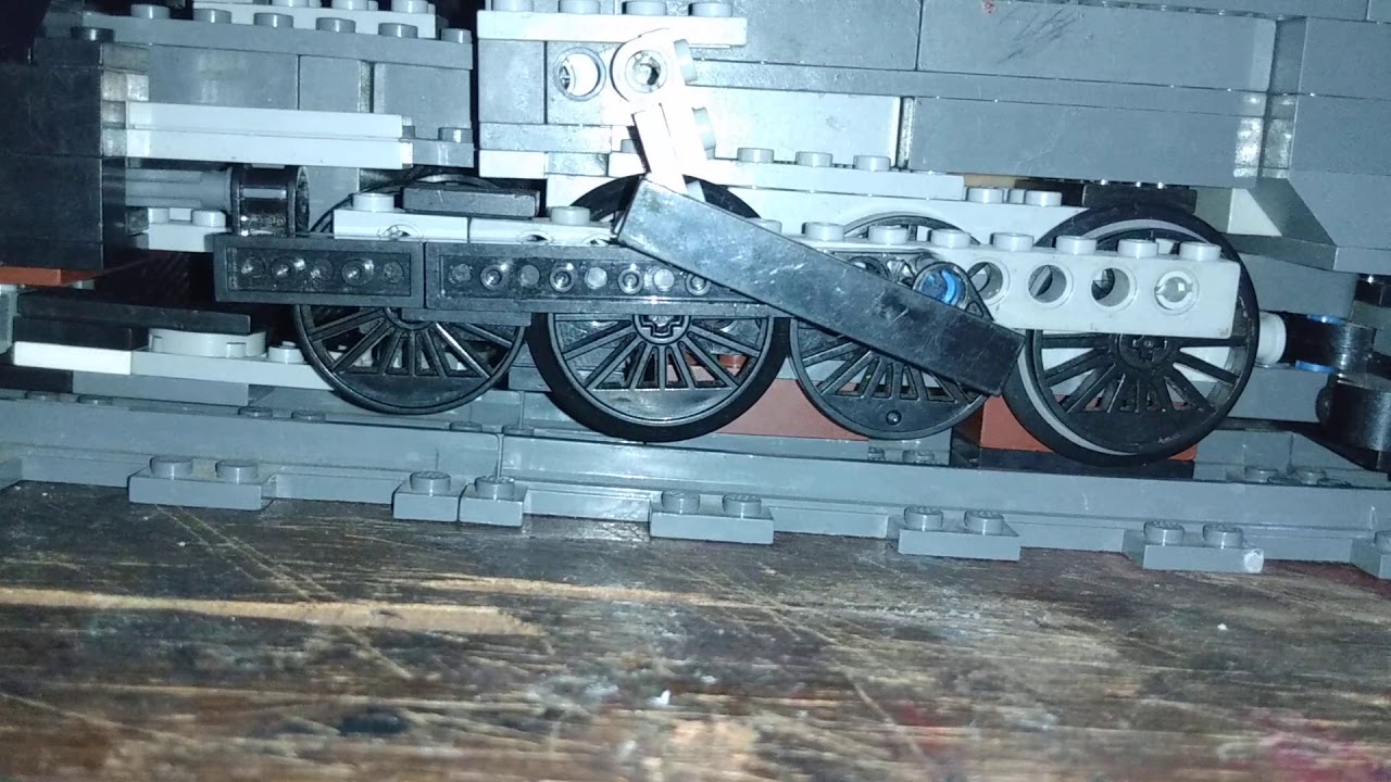 LEGO POLAR EXPRESS RODS(PISTONS)TEST - YouTube