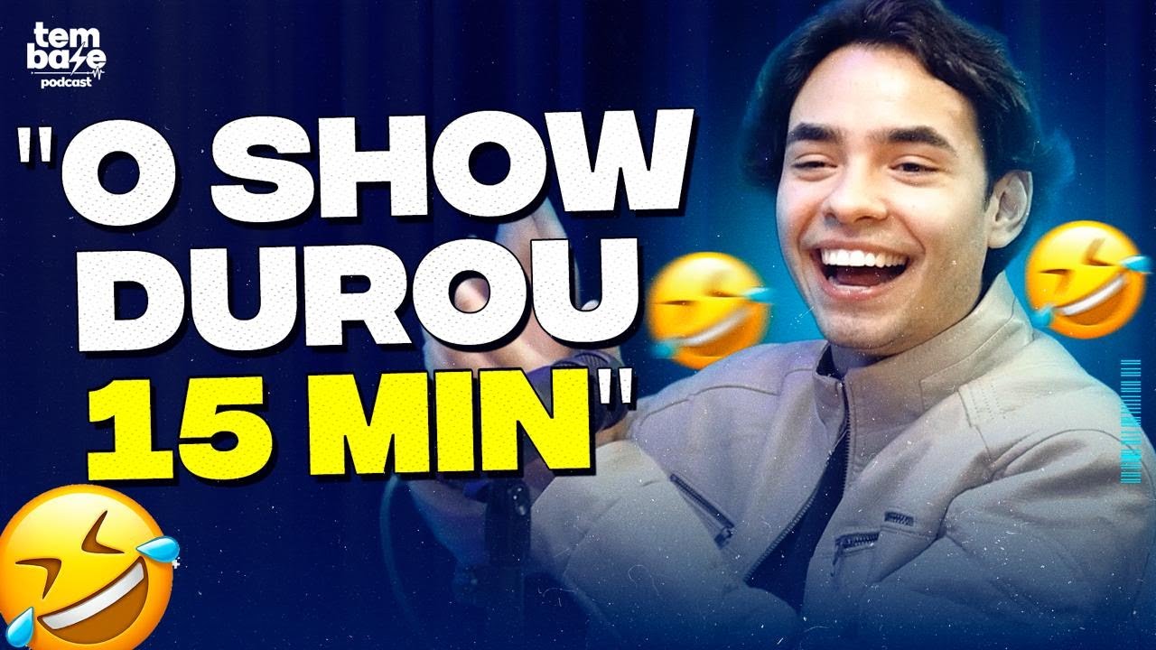 MEU PRIMEIRO SHOW DUROU 15 MINUTOS! | Sami Rico - Tem Base Podcast ...