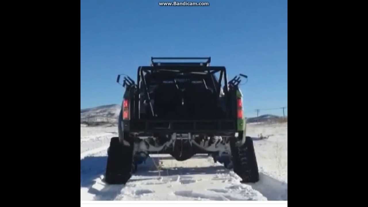 Ken Block Ford F-150 RaptorTRAX By Hoonigan Racing Sound ! - YouTube