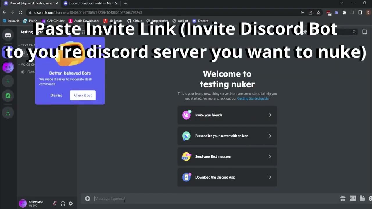 THE BEST DISCORD SERVER NUKER BOT SETUP DOWNLOAD TUTORIAL - YouTube