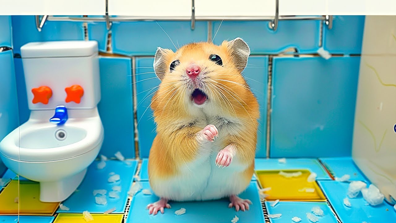 The Ultimate Hamster Escape from the Toilet Maze | Escapes Challenge ...