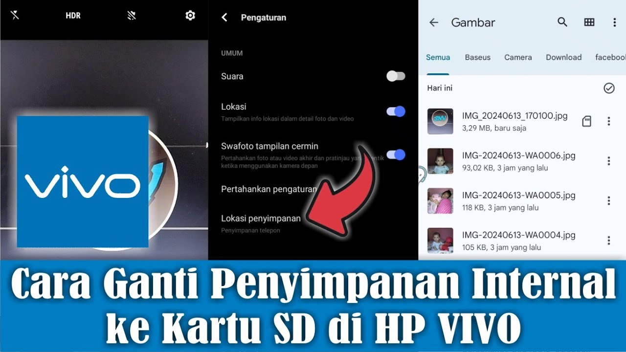 Cara Ganti Penyimpanan Internal ke Kartu SD • #SimpleNewsVideo - YouTube
