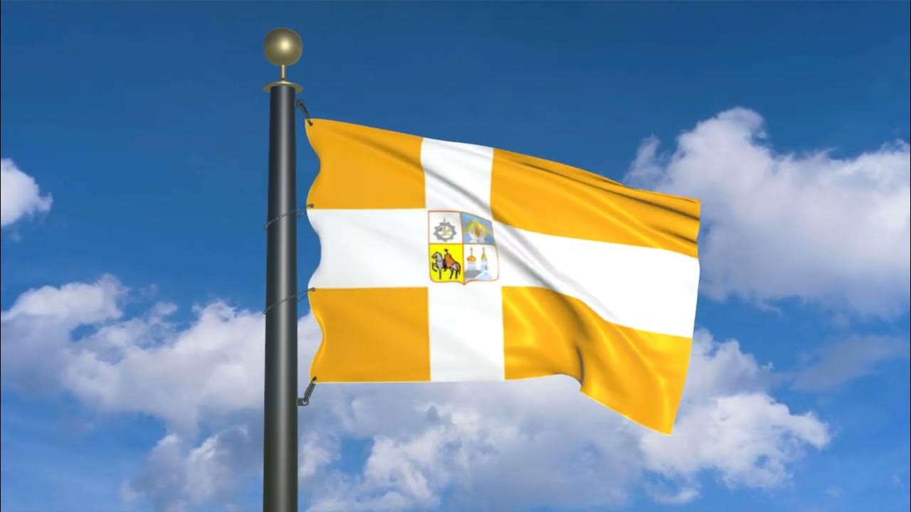 Flag of the city of Mikhailovsk - Флаг города Михайловска (moving ...