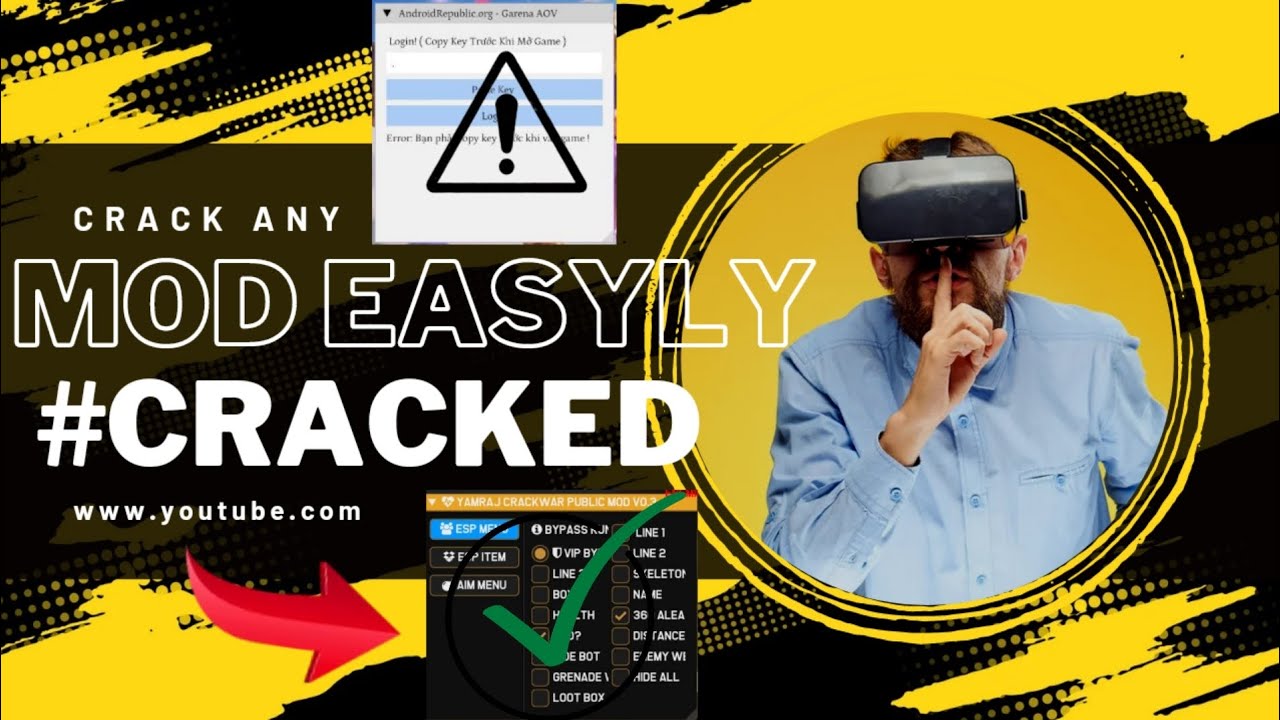 HOW TO CRACK ANY MOD APK EASYLY 🤣/2 SEC ME CRACK KR LIYA #hacker # ...
