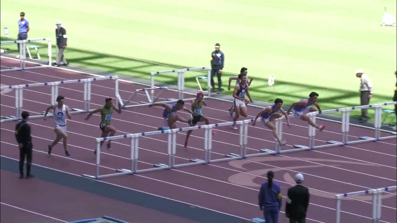 男子2部110mH決勝 関東インカレ2024 - YouTube
