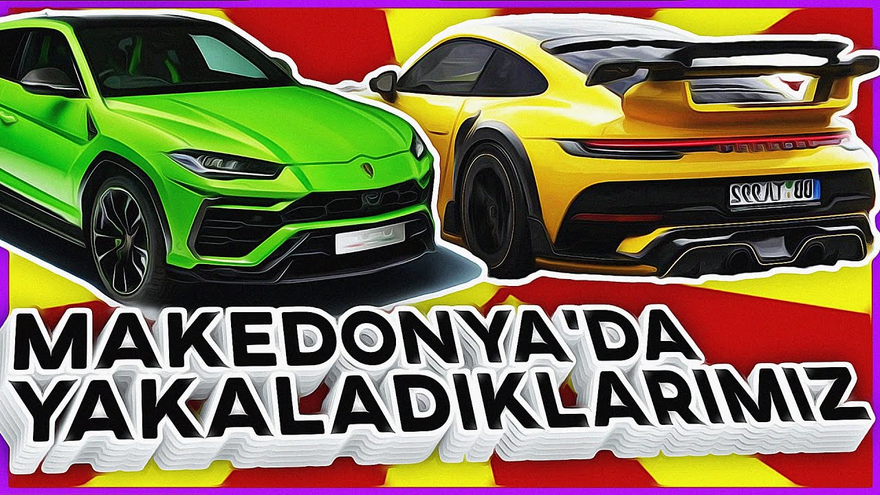 Makedonya'da Yakaladıklarımız | Techart 911 | Amg Gts | SVR | Mansory ...
