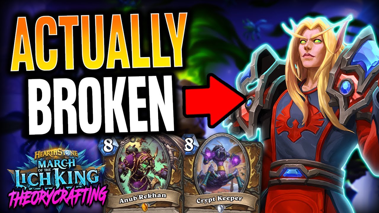 My Most BROKEN Deck from Theorycrafting | March of the Lich King - YouTube