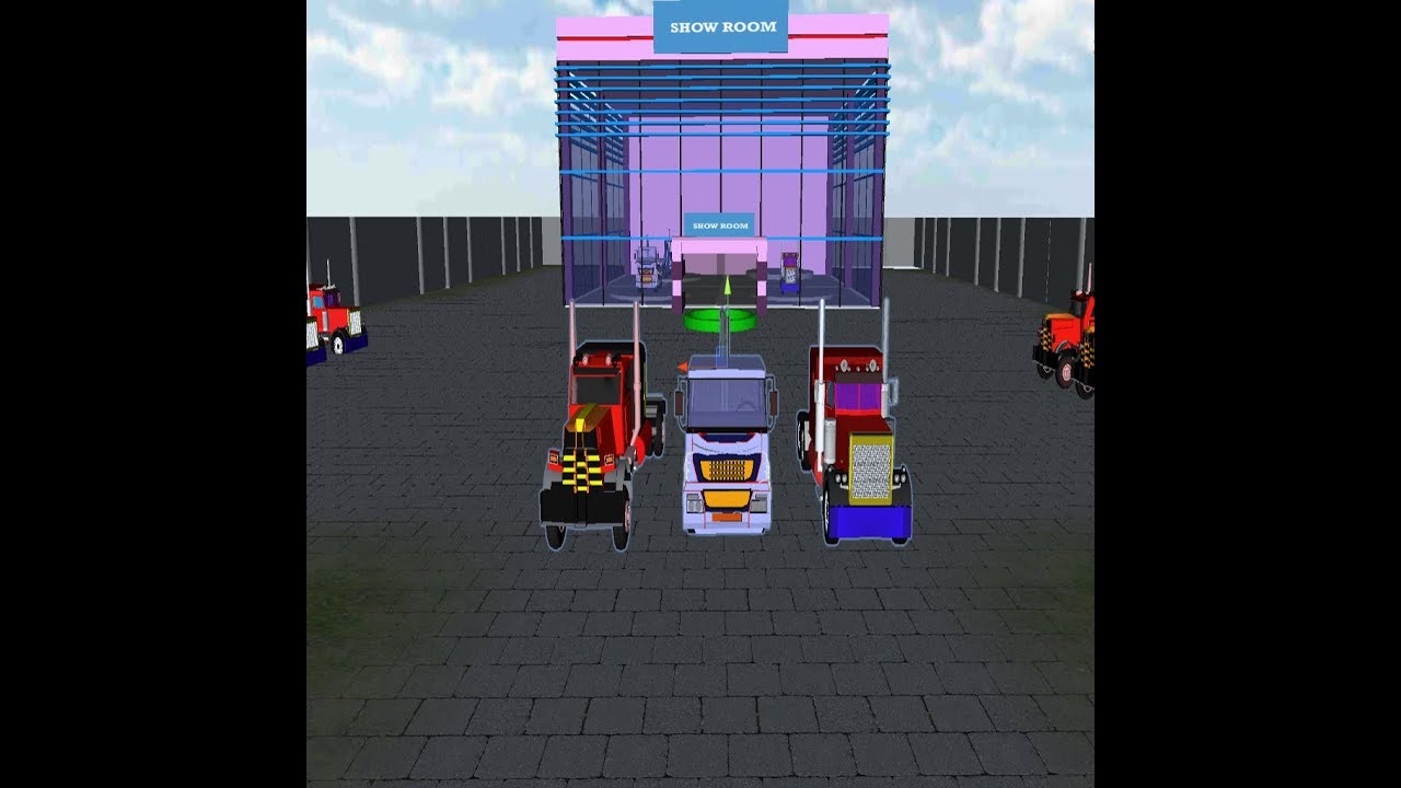 Unity Truck Simulator Trailer Attach Game In tamil Part 4 - YouTube