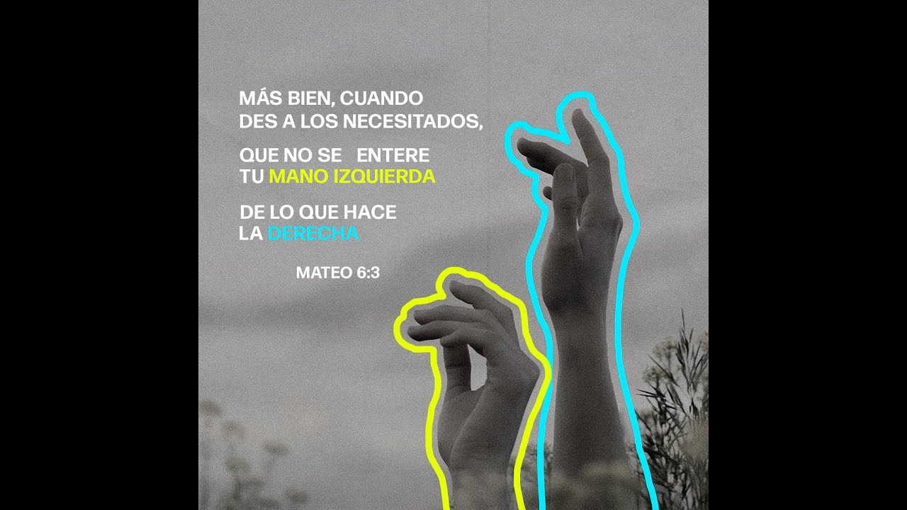 ¡Descubre el Poder de la Generosidad! Reflexión sobre Mateo 6:3 - YouTube