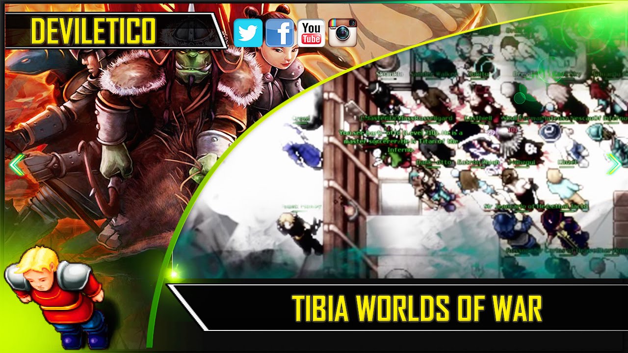 Tibia Worlds Of War [The Movie 2010] HD - YouTube