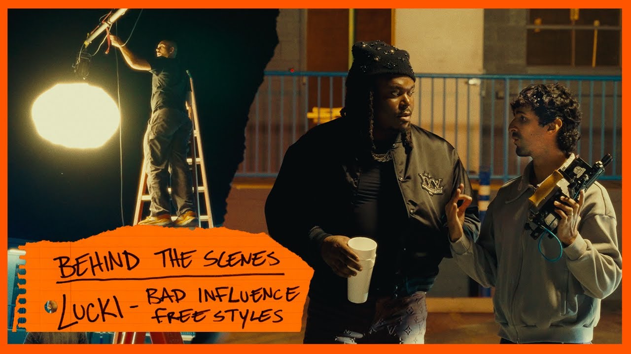 LUCKI - Bad InFluence Freestyles (Behind The Scenes) - YouTube