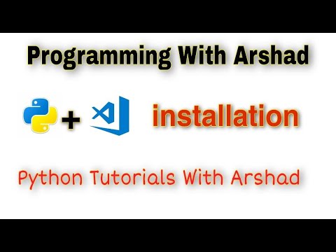 Installation of Python + Visual Studio Code. Python Tutorials With ...