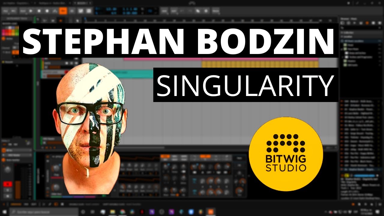 Stephan Bodzin - Singularity Lead in Bitwig Studio 3.3 - YouTube