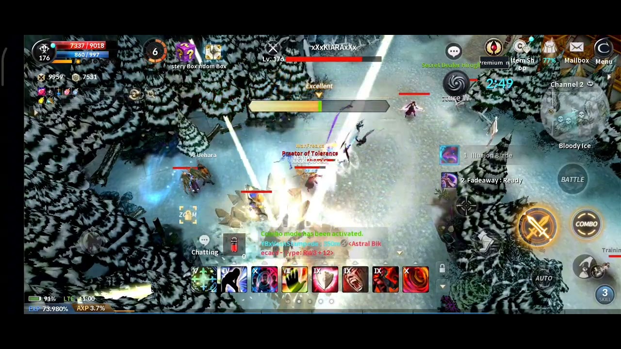 Cabal Mobile |• PvP Gladiator vs Blader... - YouTube