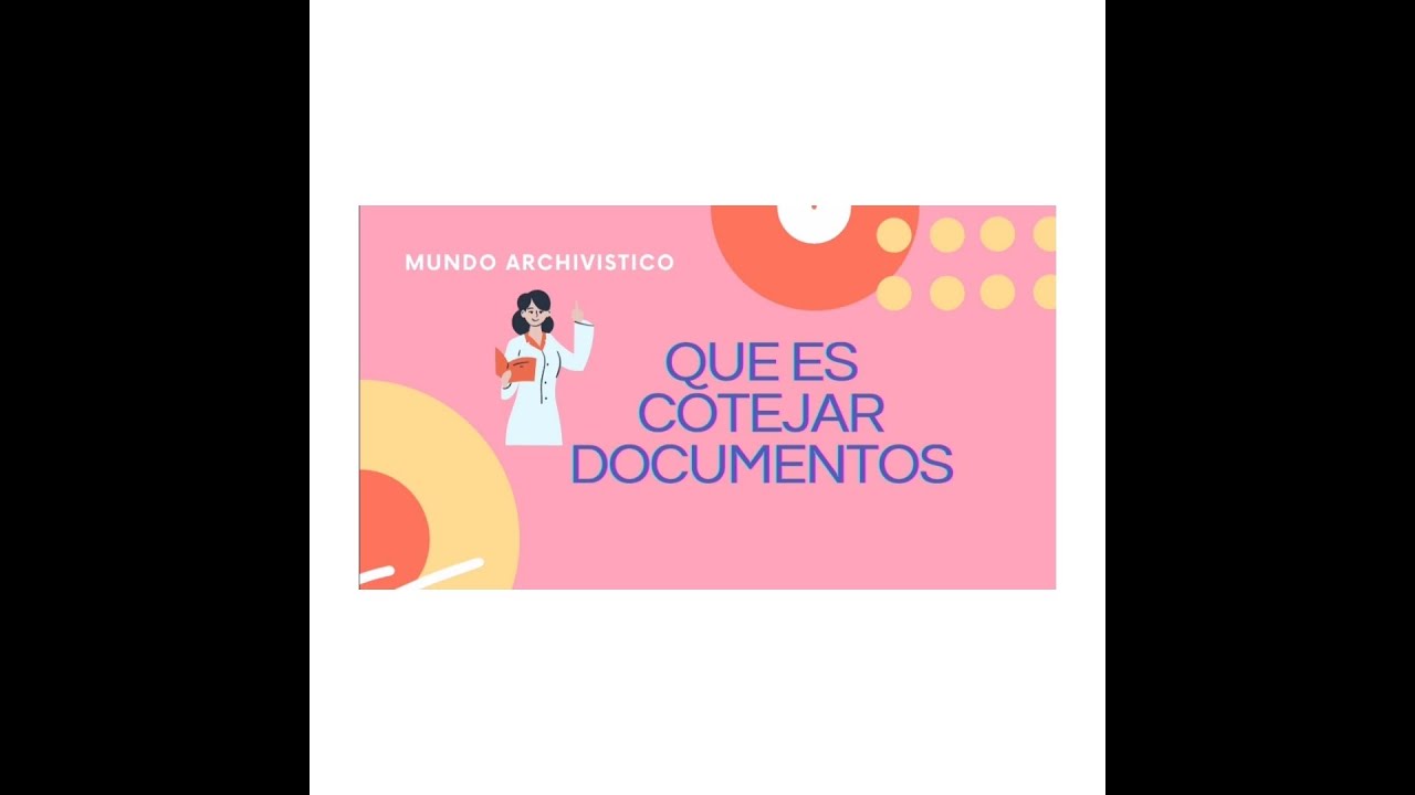 Que es cotejar documentos y para que se hace 📋 - YouTube
