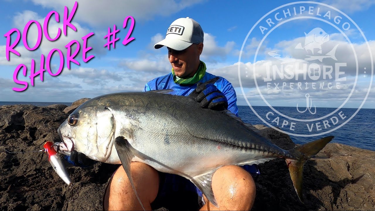 ROCK SHORE #2 - INSHORE EXPERIENCE FISHING CAPE VERDE SAL ISLAND - YouTube