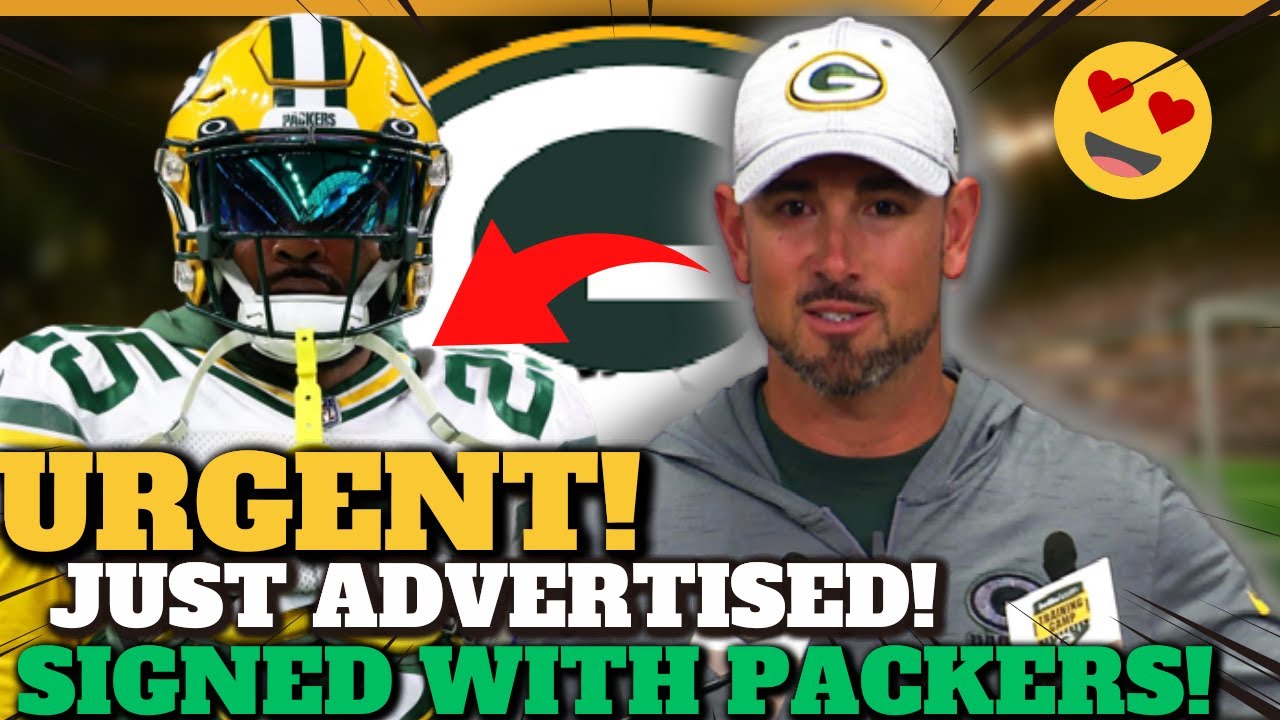 🚨GET OUT NOW! JUST SIGNED AGAIN WITH THE PACKERS YOU CAN CELEBRATE ...