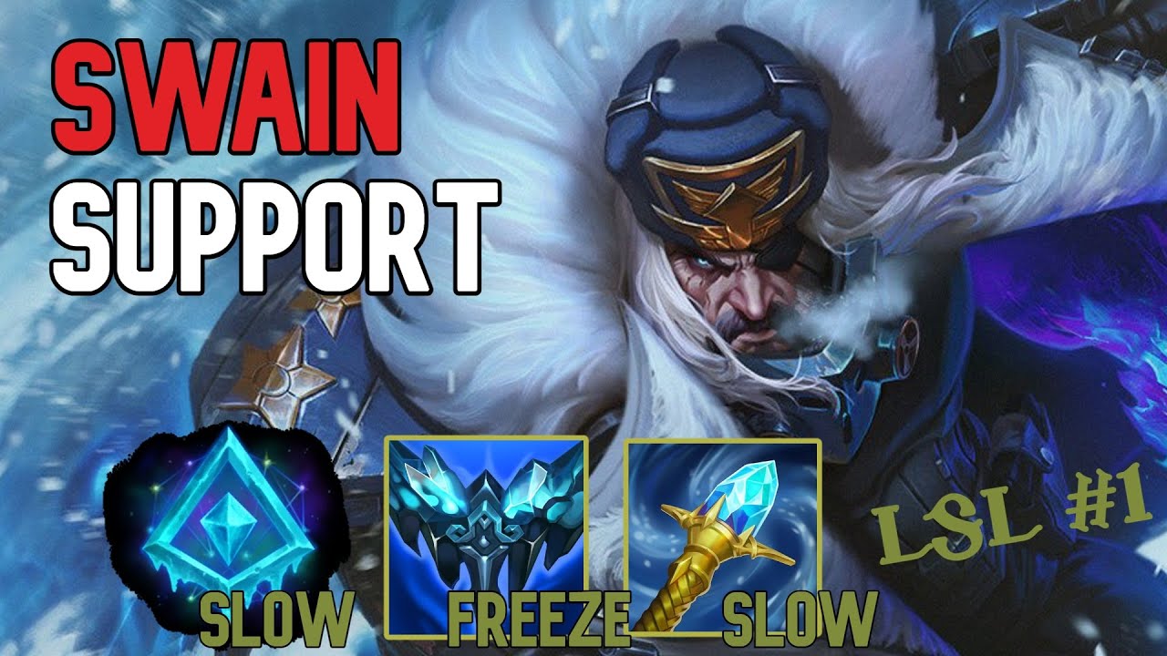 This CHILL Swain Support Build ABSOLUTLY LOCKS YOUR OPPONENTS in Place ...
